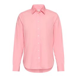 Gant Damen Langarmbluse "REG POPLIN SHIRT", pink, Gr. 44, Web, Obermaterial: 100% Baumwolle, Blusen
