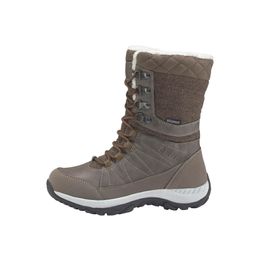 Hi-Tec Damen Outdoorwinterstiefel "Riva Waterproof", Gr. 37, grau, Synthetik, Textil, Schuhe, Winterstiefel, Snowboots, Winterschuhe, wasserdicht &