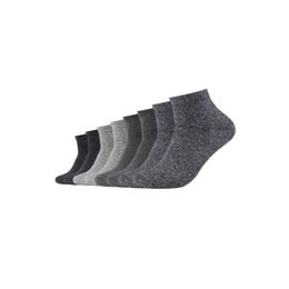 s.Oliver Herren Sneakersocken "Socken 8er Pack", Gr. 39, schwarz, Obermaterial: 62% Baumwolle CO. 36% Polyester PES. 2% Elasthan EL., Socken