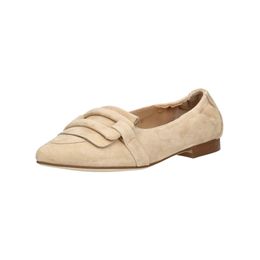 REGARDE LE CIEL Damen Ballerina "Regarde Le Ciel Ballerinas Veloursleder", Gr. 37desert, Veloursleder, Schuhe