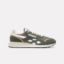 Reebok CLASSIC Damen Sneaker "CLASSIC NYLON 89", Gr. 44grit grün, trek grau, chalk, Leder, Synthetik, Textil, Schuhe