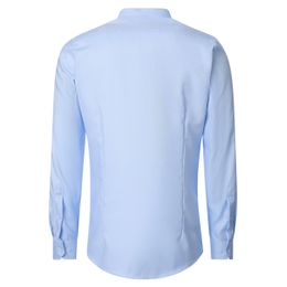 Venti Herren Businesshemd "Venti Businesshemd Langarm uni", blau, Gr. 40, unifarben, 100% Baumwolle, Hemden
