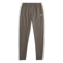 Herren Relaxhose "lange Relaxhose, Sweathose", BENCH. LOUNGEWEAR, Gr. S, grau, angeraute Sweatware, Obermaterial: 60% Baumwolle, 40% Polyester,