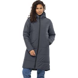 Jack Wolfskin Damen Steppmantel "DEUTZER", blau, Gr. XS, Obermaterial: 100% Polyester, Mäntel, Wärmend, winddicht, Übergangsjacke
