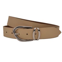 AnnaMatoni Damen Lederg&uuml;rtel "AnnaMatoni Lederg&uuml;rtel Lora2 Lederg&uuml;rtel Lora2", beige, Gr. 120, 100% Leder, G&uuml;rtel