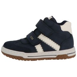 Lurchi Kinder Klettschuh "Berny 1-TEX", Gr. 32, blau, Lederimitat, Schuhe, Klettboots mit TEX, Gr&ouml;&szlig;enschablone zum Download