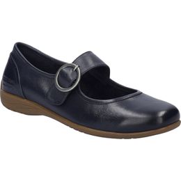 Josef Seibel Damen Ballerina "Fenja 18, indigo", Gr. 36indigo, Obermaterial: 100% Rindsleder Leather cow., Schuhe