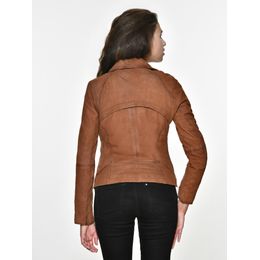 Maze Damen Lederjacke "Romie", braun, Gr. L, Obermaterial: 100% Lammleder; Futter: 100% Polyester, Jacken