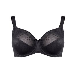 Ulla Dessous Damen B&uuml;gel-BH "BH mit B&uuml;gel Meghan", Gr. 80, schwarz, Spitze, Obermaterial: 45% Polyester PES. 33% Polyamid PA. 22% Elasthan EL., BHs