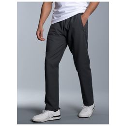 TRIGEMA Herren Jerseyhose "TRIGEMA Freizeithose aus 100% Baumwolle", grau, Gr. XXXL, Web, 100% Baumwolle, Hosen