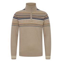 Blend Herren Strickfleece-Pullover "Strickpullover BHGrote", beige, Gr. XXXL, Obermaterial: 85% Polyacryl PAN. 15% Wolle WO., Pullover