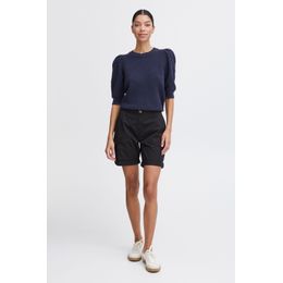 oxmo Damen Cargoshorts "Cargoshorts OXChanice", schwarz, Gr. 38, Obermaterial: 98% Baumwolle CO. 2% Elasthan EL., Hosen
