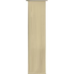 Schiebegardine WIRTH, B:57cm H:225cm, grau, Jacquard, Baumwolle, Polyester, Wohnzimmer, Gardinen, "Newbury", Ohne Befestigungszubeh&ouml;r, Breite: 57 cm