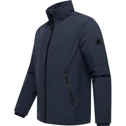 Ragwear Herren Outdoorjacke "Colwie Warm YOUMODO", blau, Basic, Gr. M, Obermaterial: 90% Nylon, 10% Elasthan. Innenfutter: 100% Polyester.