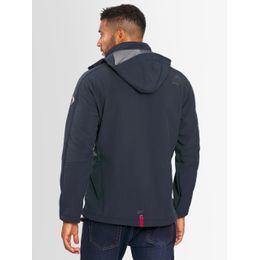 Arctic Seven Herren Softshelljacke "ASPierr", blau, Gr. XXXL, Obermaterial: 96% Polyester, 4% Elasthan; Innenseite: 100% Polyester, Jacken,