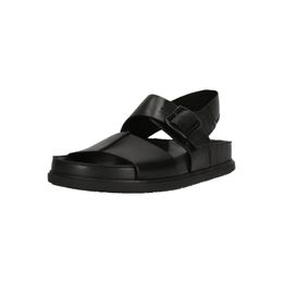 Clarks Herren Sandale "Torford Strap", Gr. 40, schwarz, Leder, Schuhe, mit moderner Optik und individueller Passform