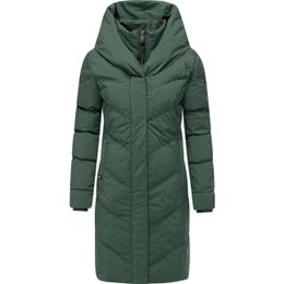 Ragwear Damen Steppmantel "Natalka Soft YOUMODO", gr&uuml;n, Gr. XL, Obermaterial: 100% Polyester. Innenfutter: 100% Polyester. Wattierung: 100%