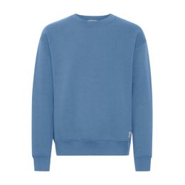 !Solid SOLID Damen Longpullover "Sweatshirtpullover SDLenz", blau, Gr. XXL, Obermaterial: 60% Baumwolle CO. 40% Polyester PES., Sweatshirts