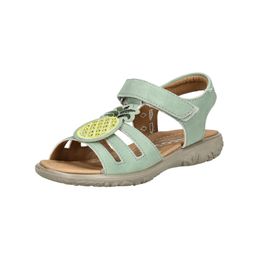 Ricosta Kinder Riemchensandalette "Ricosta Sandalen Lederimitat", Gr. 27, gr&uuml;n, Lederimitat, Schuhe