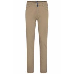 MEYER Herren Stoffhose "M5 Slim", braun, Gr. 34, unifarben, 77% Baumwolle, 19% Lyocell, 4% Elasthan, Hosen, Five-Pocket