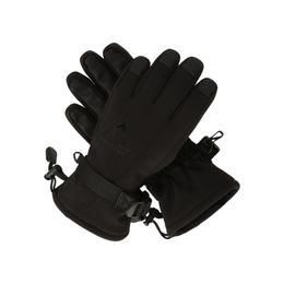 WHISTLER M&auml;dchen Skihandschuhe "Fenwick", schwarz, Gr. 152, unifarben, 94% Polyester, 6% Elasthan, Handschuhe, Touchscreen kompatibel