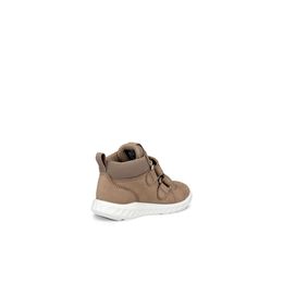 Ecco Baby Lauflernschuh "SP.1 LITE", Gr. 22, grau, Leder, Textil, Schuhe, Klettschuh, High Top Sneaker mit wasserdichter GORE-TEX Membrane
