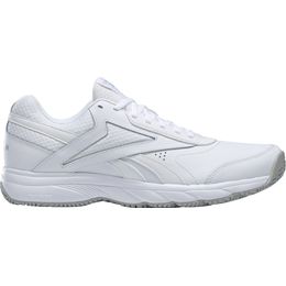 Reebok Herren Walkingschuh "WORK N CUSHION 4.0", Gr. 47, wei&szlig;, Leder, Synthetik, Schuhe