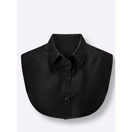 Classic Basics Damen Blusentop, schwarz, Gr. 3, unifarben, 65% Polyester, 35% Baumwolle, Blusen