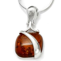 OSTSEE-SCHMUCK Damen Kette mit Anh&auml;nger "OSTSEE-SCHMUCK Kette mit Anh&auml;nger Eni Kette mit Anh&auml;nger Eni", 42cm, Silber 925 (Sterlingsilber), L: 42,