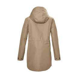Killtec M&auml;dchen Parka "KOS 148 GRLS PRK", beige, Gr. 140, Obermaterial: 100% Polyester;Futter: 100% Polyester, Jacken, Wind- und wasserdichter Parka,