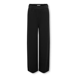 KIDS Only M&auml;dchen Schlupfhose "KOGPOPTRASH LIFE WIDE PANT PNT NOOS", schwarz, Gr. 116, unifarben, Web, Obermaterial: 63% Viskose, 32% Nylon, 5%