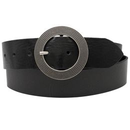 AnnaMatoni Damen Lederg&uuml;rtel "AnnaMatoni Lederg&uuml;rtel Flia Lederg&uuml;rtel Flia", schwarz, Gr. 100, 100% Leder, G&uuml;rtel