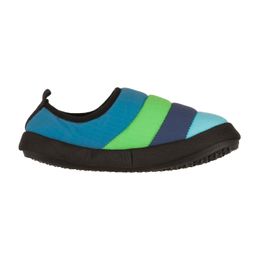 Trollkids Kinder Hausschuh "KIDS HUT MULE XT", Gr. 32, blau, Synthetik, Textil, Schuhe, warm, sto&szlig;d&auml;mpfend, Anziehschlaufe
