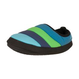 Trollkids Kinder Hausschuh "KIDS HUT MULE XT", Gr. 30, blau, Synthetik, Textil, Schuhe, warm, stoßdämpfend, Anziehschlaufe