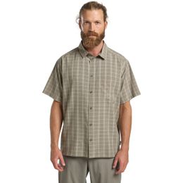 Jack Wolfskin Damen Funktionshemd "MESETA SHIRT M", beige, Gr. L, Single Jersey, Obermaterial: 100% Polyester, Hemden