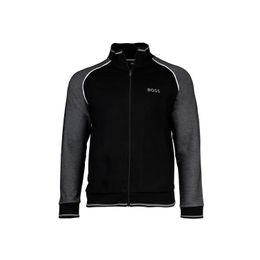 BOSS Herren Sweatshirt "Sweatjacke Tracksuit Jacket", schwarz, Gr. M, Obermaterial: 70% Baumwolle CO. 30% Polyester PES., Sweatshirts