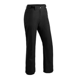 Maier Sports Damen Skihose "Majelletta W", schwarz, Gr. 19, 100% Polyester, Hosen, Damen Schneehose wasserdicht 4-Wege-Stretch Regular Fit