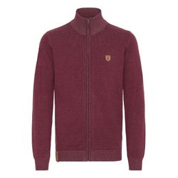 INDICODE Herren Strickjacke "Strickjacke IDAndy", rot, Gr. L, Obermaterial: 75% Baumwolle CO (CMIA). 25% Polyacryl PAN., Strickjacken
