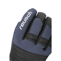 Reusch Damen Skihandschuhe "Conan R-TEX XT", blau, Gr. 11, 86% Polyester, 10% Ziegenleder, 4% Polyurethan, Handschuhe, mit wasser- und winddichter