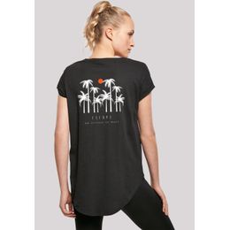 F4NT4STIC Damen T-Shirt "Escape Discover the World Palm Trees", schwarz, Gr. XS, Obermaterial: 100% Baumwolle, Shirts, Discover the World