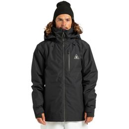DC Shoes Herren Snowboardjacke "Basis 30K", schwarz, Gr. XXL, 57% Polyester, 43% Polyester, Jacken