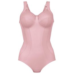 Anita Damen Miederbody "Komfort Korselett Clara", Gr. 75, rosa, Obermaterial: 60% Polyamid PA. 40% Elasthan EL., Bodys