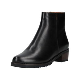 Everybody Damen Stiefelette "Everybody Stiefelette Leder", Gr. 40,5, schwarz, Leder, Schuhe