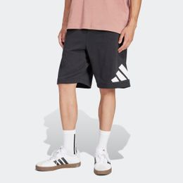 Herren Shorts "M MH BOSShortFT", schwarz-wei&szlig;, Gr. XXL, adidas Sportswear, Obermaterial: 55% Baumwolle, 36% Polyester, 9% Viskose, Hosen