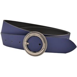 AnnaMatoni Damen Lederg&uuml;rtel "AnnaMatoni Lederg&uuml;rtel Glim2 Lederg&uuml;rtel Glim2", blau, Gr. 120, 100% Leder, G&uuml;rtel