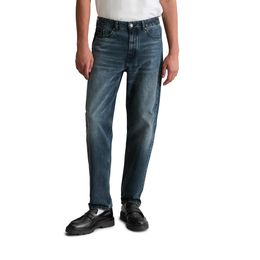 Marc O'Polo Herren Tapered-fit-Jeans "Runne", blau, Gr. 32, MARC O'POLO DENIM, Denim/Jeans, Obermaterial: 100% Baumwolle, Jeans, tapered fit, reine Bio-Baumwolle