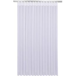 Gardine GERSTER, B:307cm H:245cm, wei&szlig;, Polyester, Wohnzimmer, Gardinen, "Marisa", Fertigstore f&uuml;r T&uuml;r und Fenster