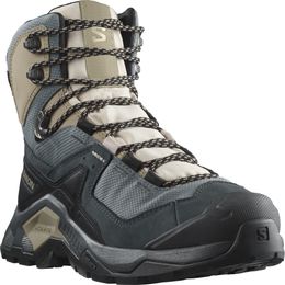 Salomon Damen Wanderschuh "QUEST ELEMENT Gore-Tex W", Gr. 42,5, grau, Leder, Textil, Schuhe, Wasserdicht