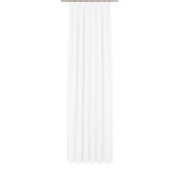 Gardine WIRTH, B:300cm H:175cm, wei&szlig;, Polyester, Wohnzimmer, Gardinen, "Sophia"