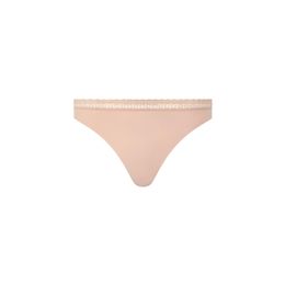 Chantelle Damen String "String Tanga Cozy Chic 1er Pack", Gr. Mnude, Obermaterial: 80% Modal CMD. 20% Elasthan EL., Unterhosen